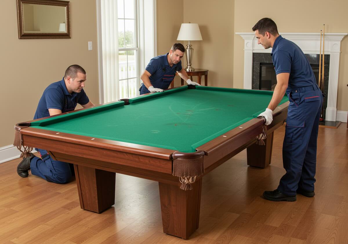How To Move a Pool Table - Coastal Moving Services