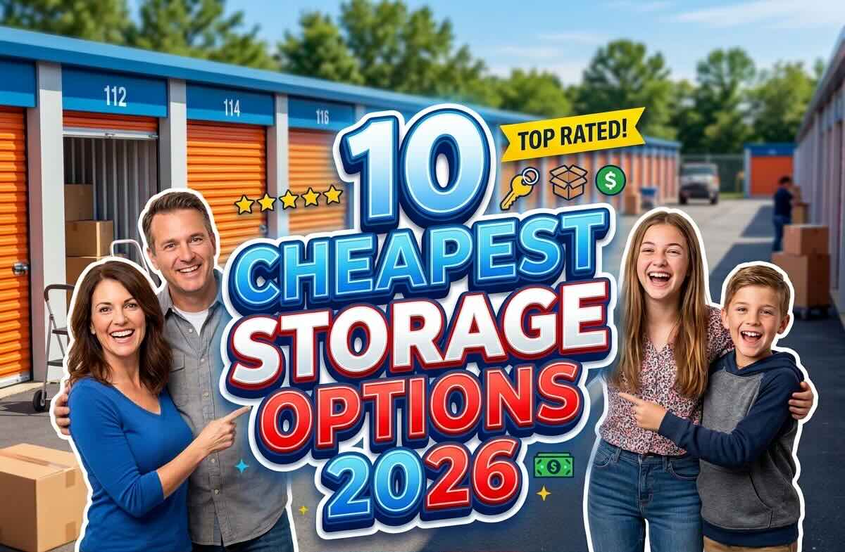 10 Cheapest Storage Options in 2026 - Coastal Moving Services
