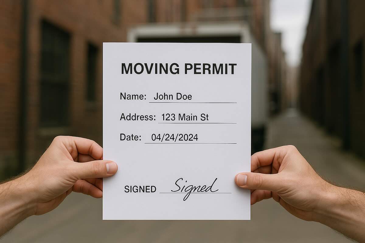 What Is a Moving Permit, and Do I Need One? - Coastal Moving Services