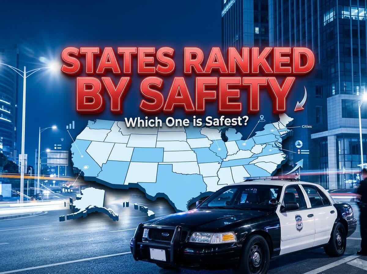 States Ranked by Safety 2026 - Coastal Moving Services